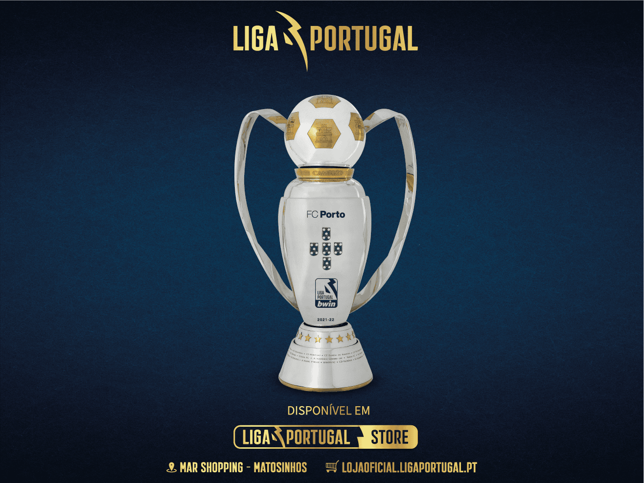 Liga Portugal - Mini taças de campeão já estão à venda!
